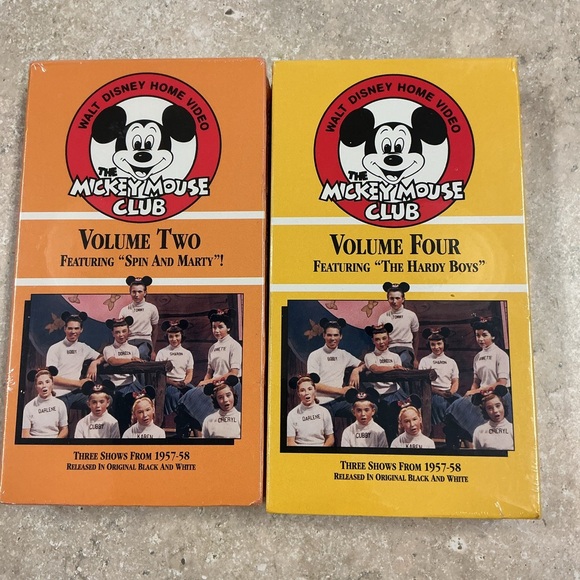 Disney | Media | The Mickey Mouse Club Vintage Vhs Tapes Factory Sealed ...